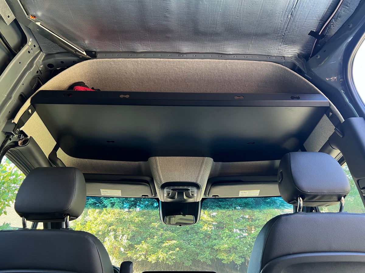 Moonraker Design Sprinter Van Headliner Shelf – Moonraker Design Co.
